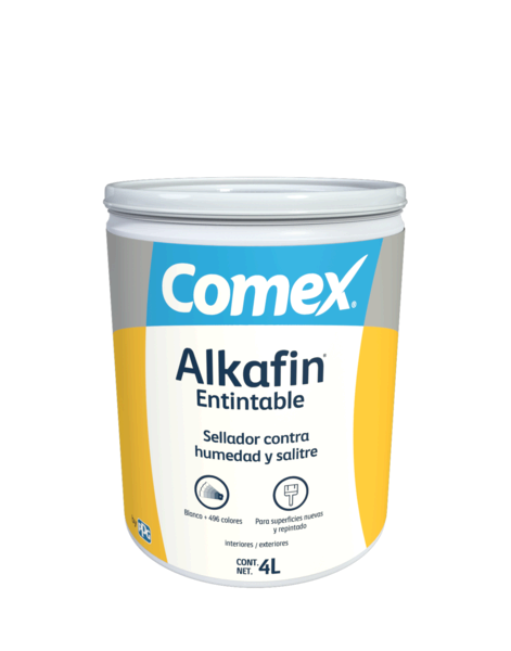 Protege con Sellador Alkafin Entintable | Comex
